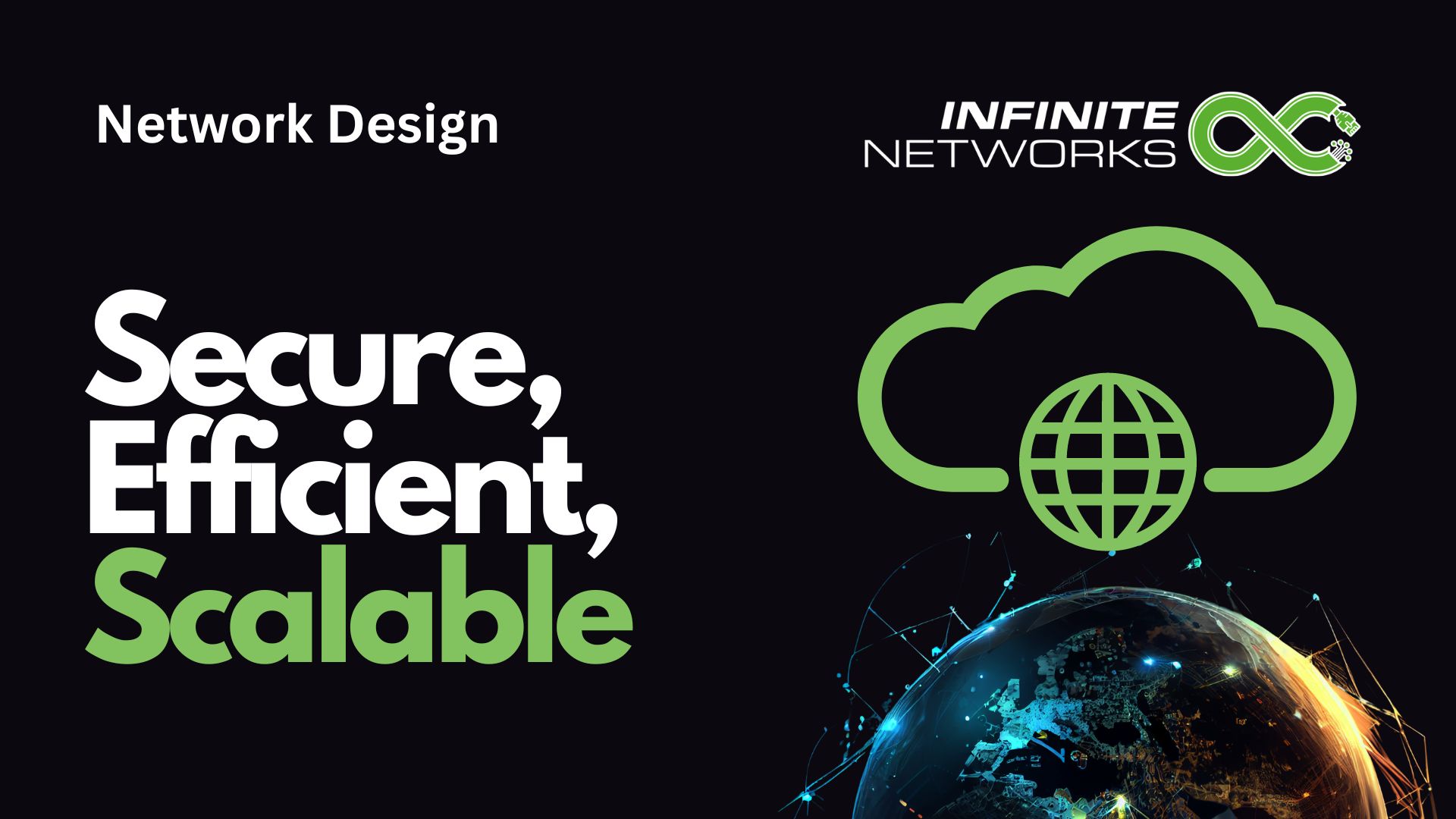 Network Design Infinite Networks